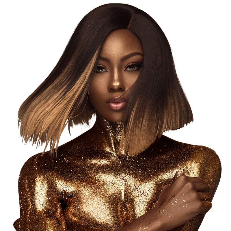 Sensationnel Empire Yaki weave hair - Empire gold straight yaki human ...