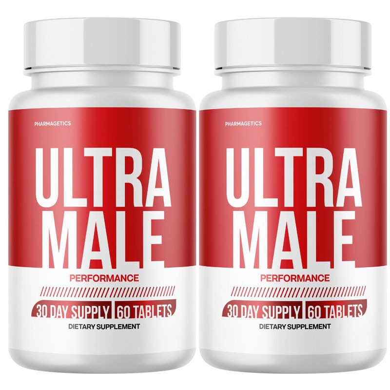Ultra Male Capsules UltraMale Vitality Supplement Men - 2 Bottles ...