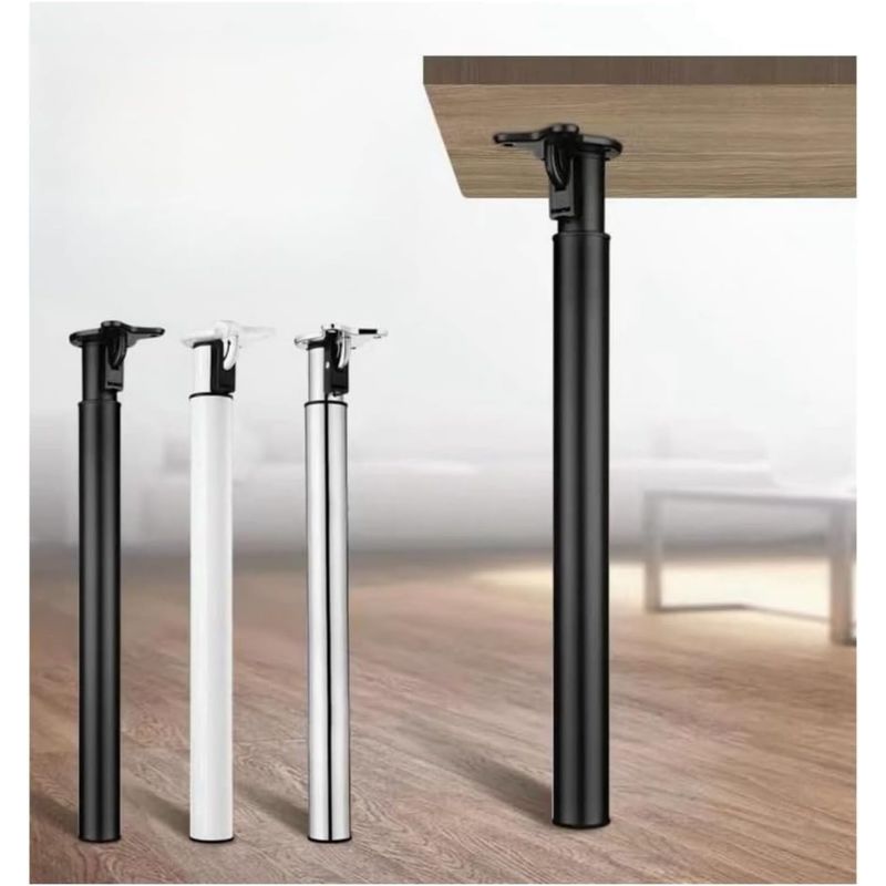 metal steel folding feet adjustable leg furniture feet telescoping ...