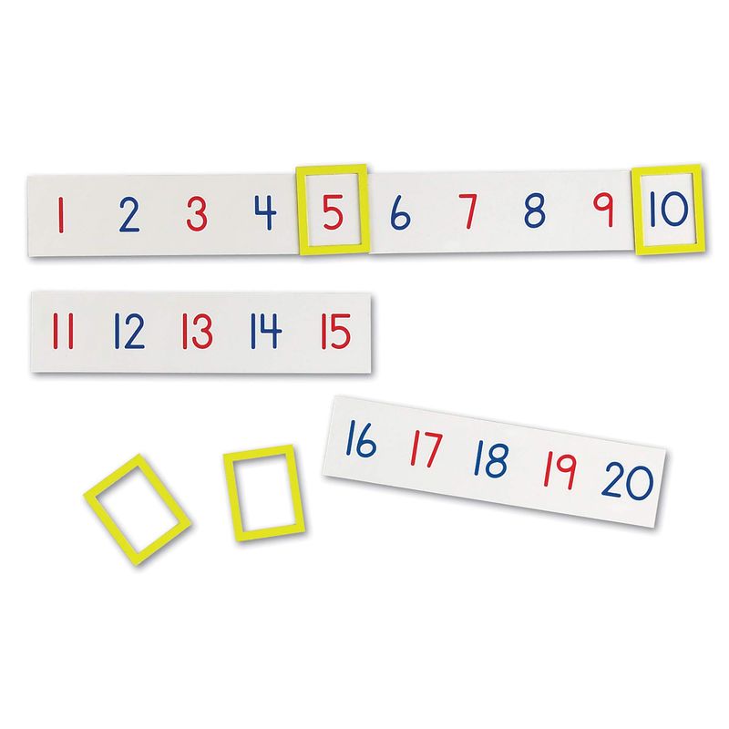 Learning Resources Magnetic Number Line 1-100, 20 Magnets, Classroom ...