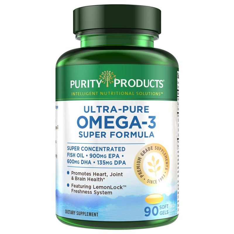 Purity Products - Ultra Pure Omega 3 Super Formula 90 Softgels - Online ...