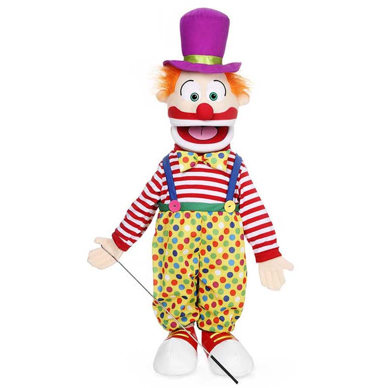 25" Clown w/Hat, Full Body, Ventriloquist Style Puppet - Online ...