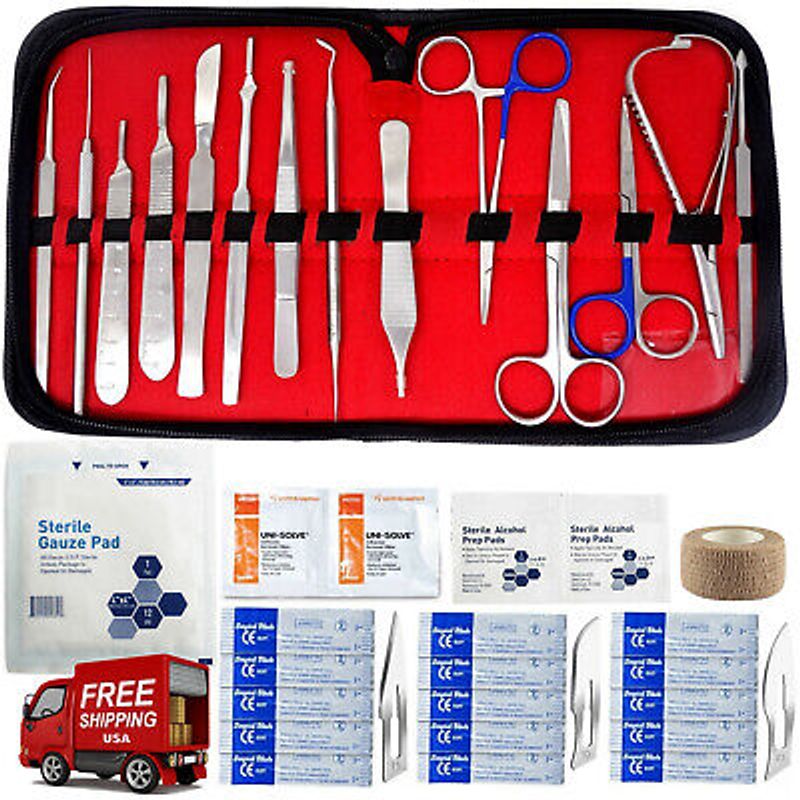 Surgical Suture Kit Basic First Aid Kit Surgical Suture Set - IFAK ...