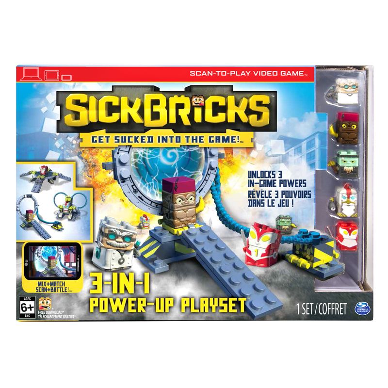 Sick Bricks, 3 - in - 1 Power Up Playset - Online Marketplace - EveryMarket