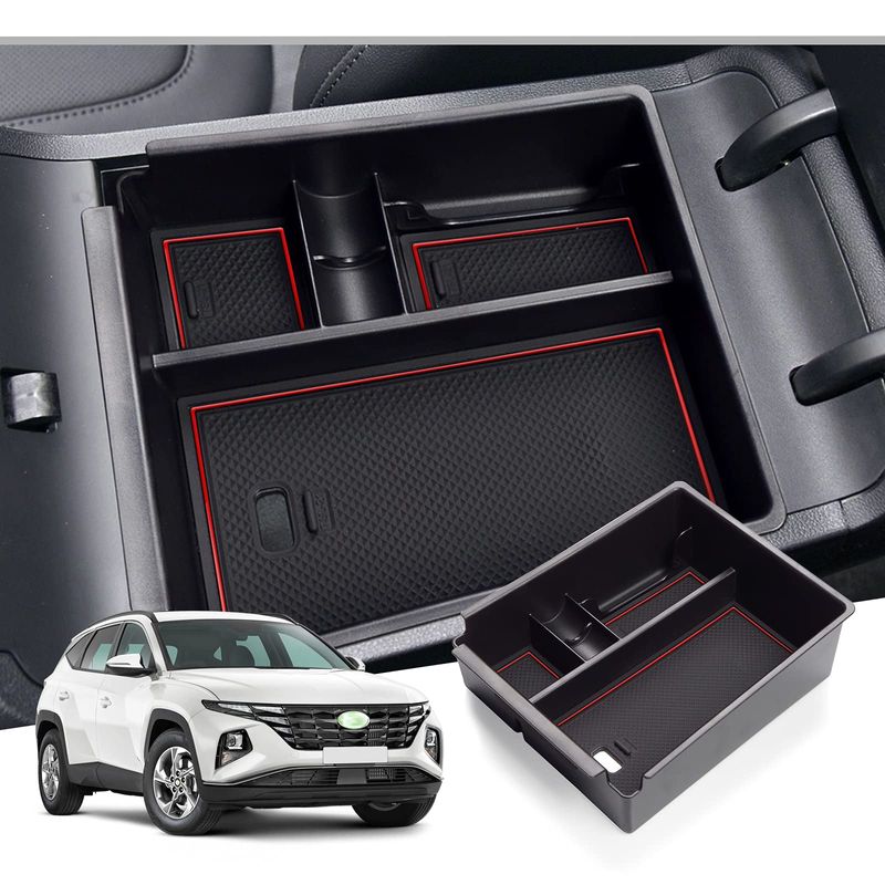 GAFAT Hyunda-i Tucson NX4 2021-2023 2024 (Automatic) Car Armrest Tray ...