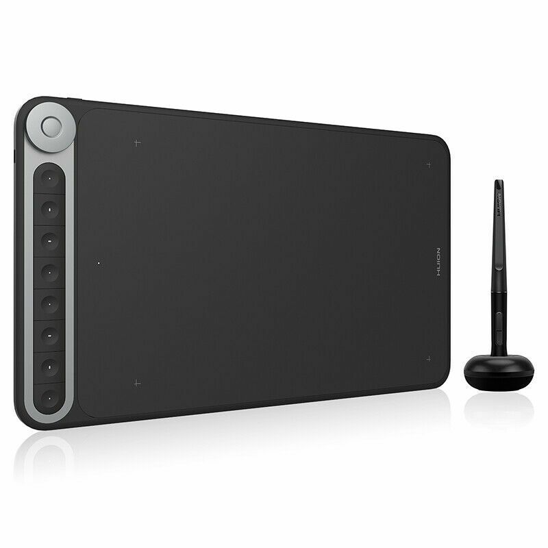 HUION Inspiroy Dial Q620M Wireless Pen Tablet Graphics Drawing Tablet ...