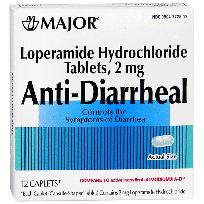 ANTI-DIARRHEAL 2MG CAPLET 12CT X 2 MAJOR - Online Marketplace - EveryMarket