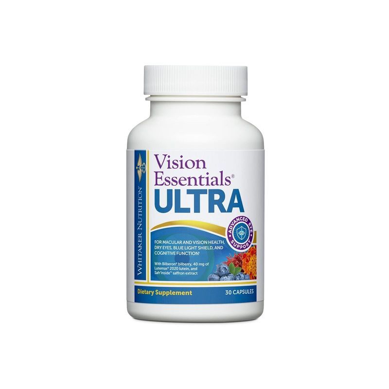 Dr. Whitaker's Vision Essentials Ultra | Comprehensive Support with ...