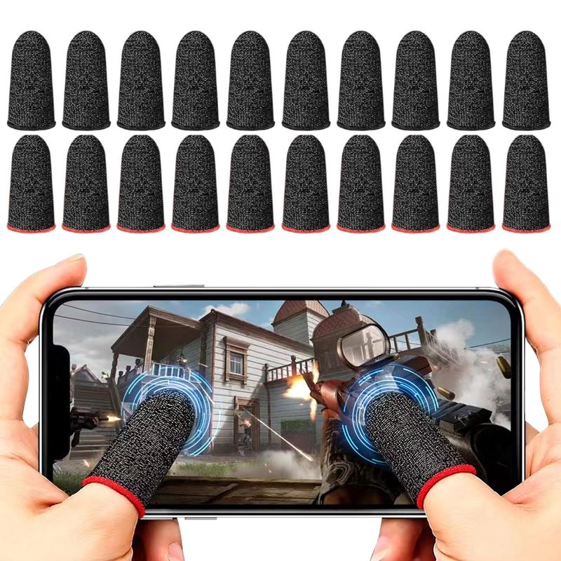 Finger Sack Games, 20 Pack High Silver Fiber Content Seamless Sound ...