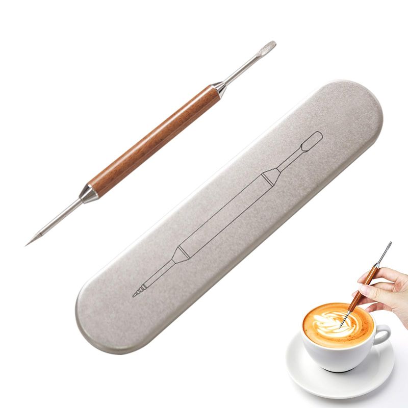 ADOFUN Coffee Latte Art Pen Coffee Engraving Pen Coffee Pin Coffee Art ...