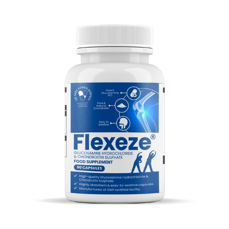 Flexeze: 90 Capsules - Premium Dietary Supplement with Glucosamine ...