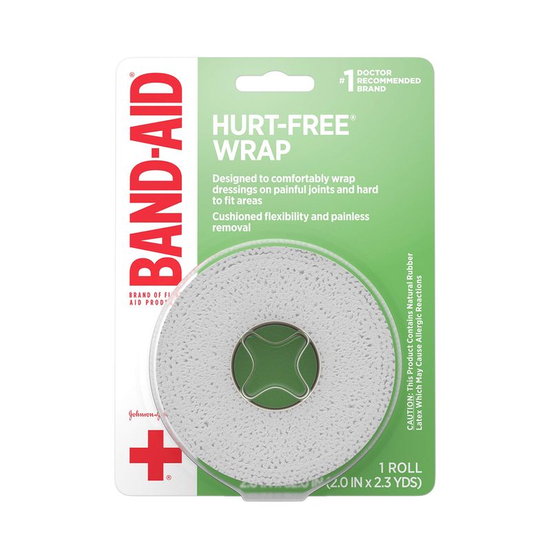 Band-Aid Medium Hurt Free Wrap, 1.2 Oz - EveryMarket