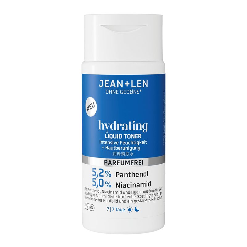 Jean & Len Hydrating Liquid Toner, Suitable for All Skin Types ...