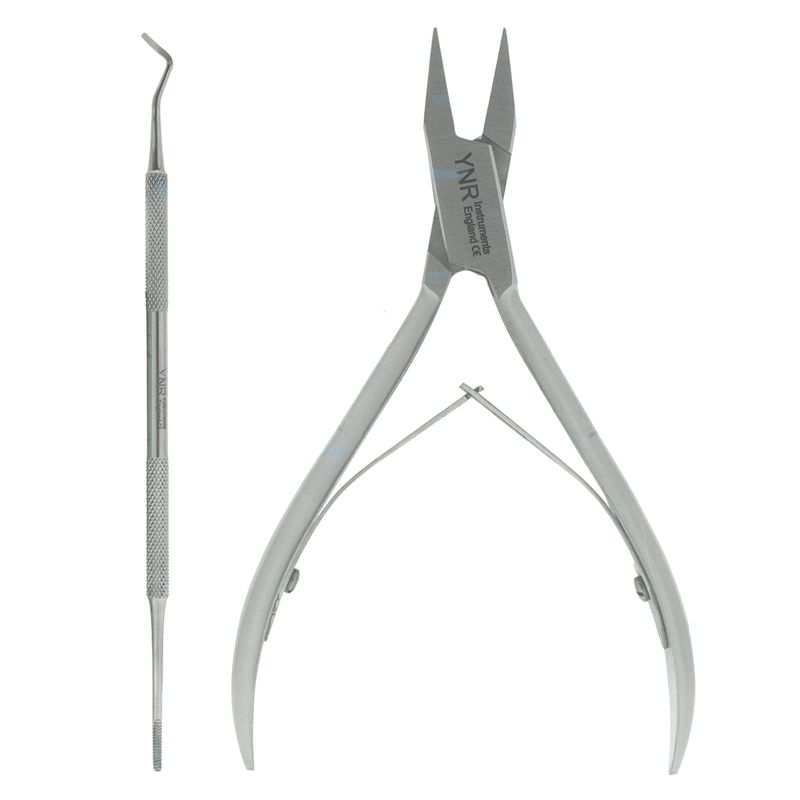 YNR® Toenail Clippers Nippers Cutters for Thick Fungal Nails ...