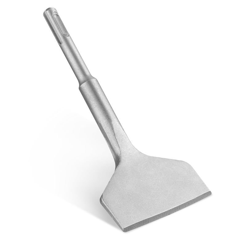 WORKPRO SDS Plus Tile Chisel 165x75mm, 20° Cranked Angled Bent Tile ...