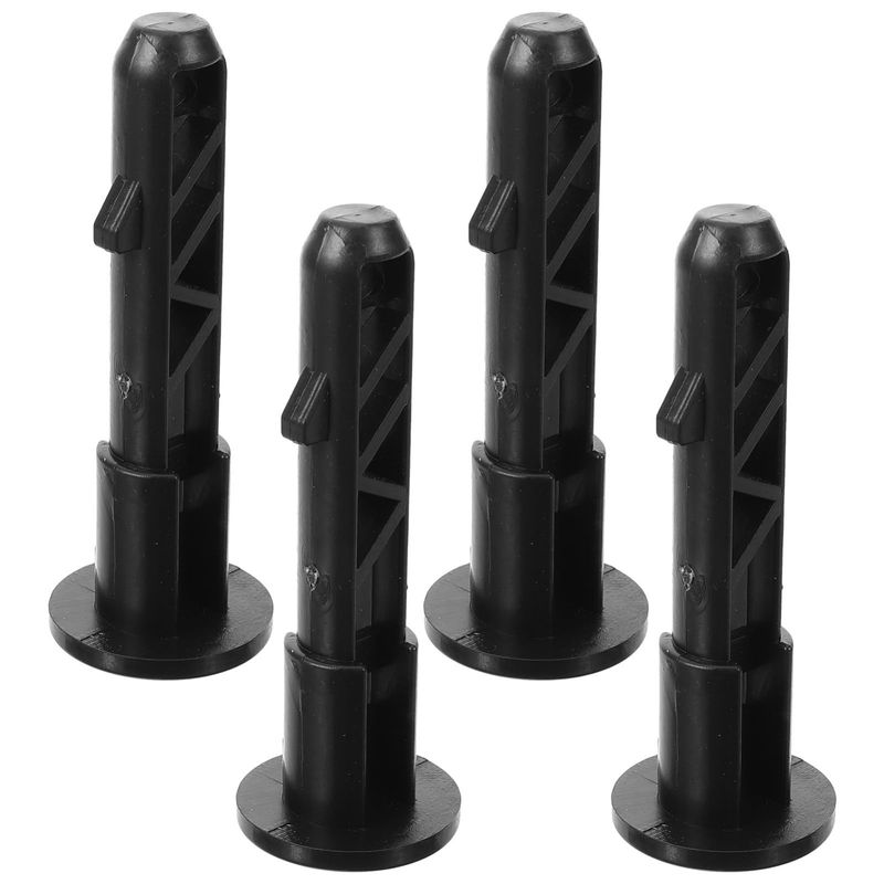 Artibetter 4pcs Trash Can Lid Locking Pins Plastic Wheelie Bin Lid ...