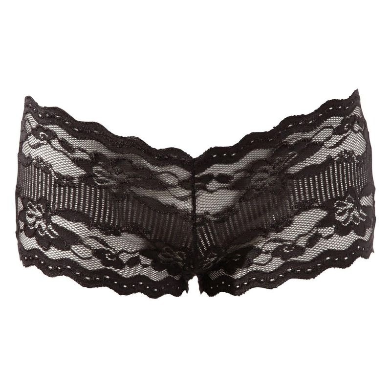 Cottelli Collection Cottelli Collection Open Back Panties, Black, XL ...