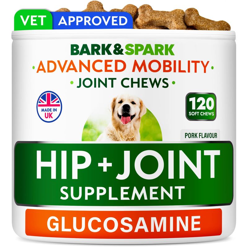 BARK&SPARK Advanced Mobility Joint Supplement - Choose Chews ...