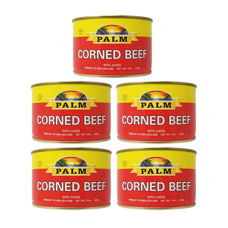 Palm Corned Beef with Juices 15oz (5 Pack) - EveryMarket