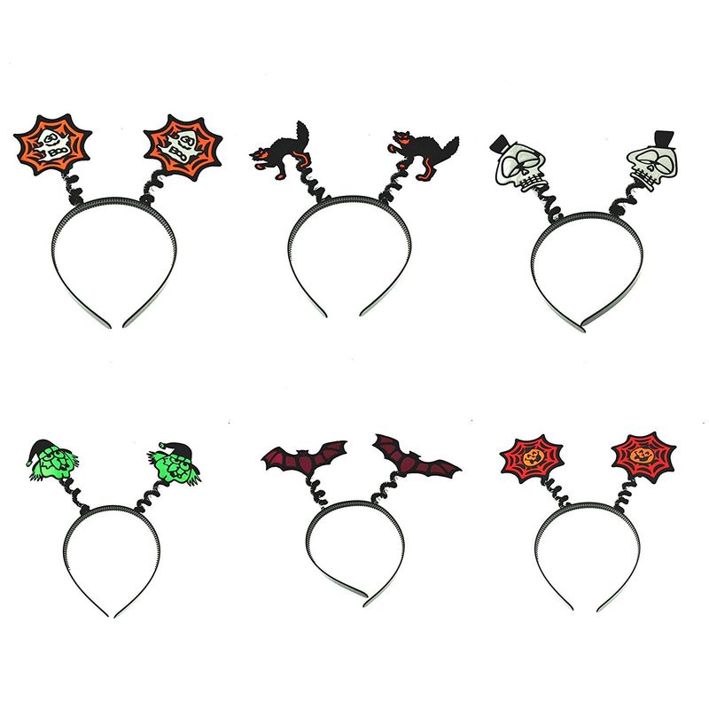 Zac's Alter Ego Pack of 6 Assorted Halloween Head Boppers Fancy Dress ...