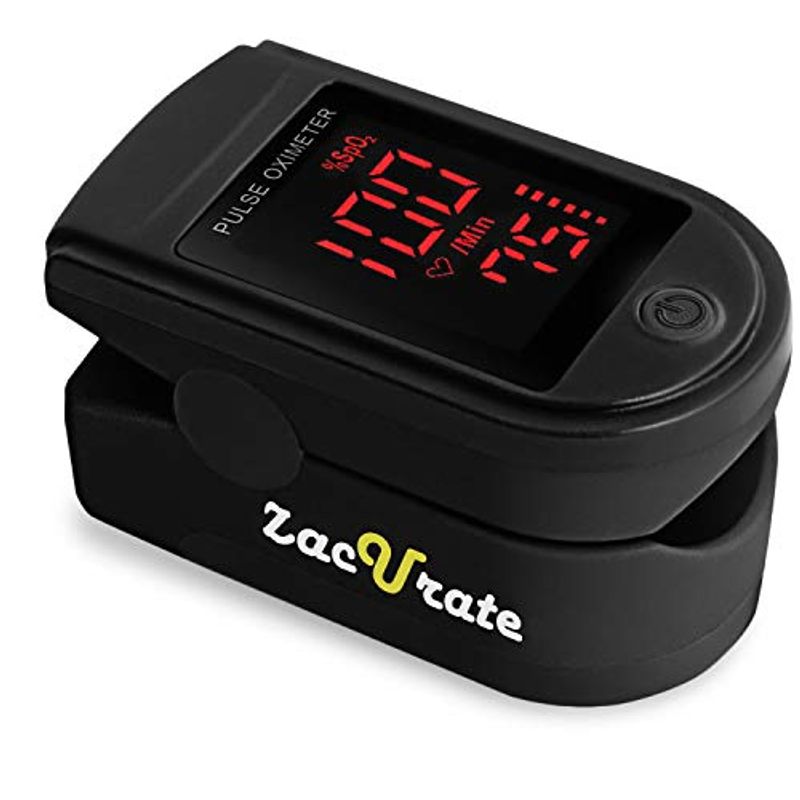 Zacurate Pro Series 500DL Fingertip Pulse Oximeter Blood Oxygen ...