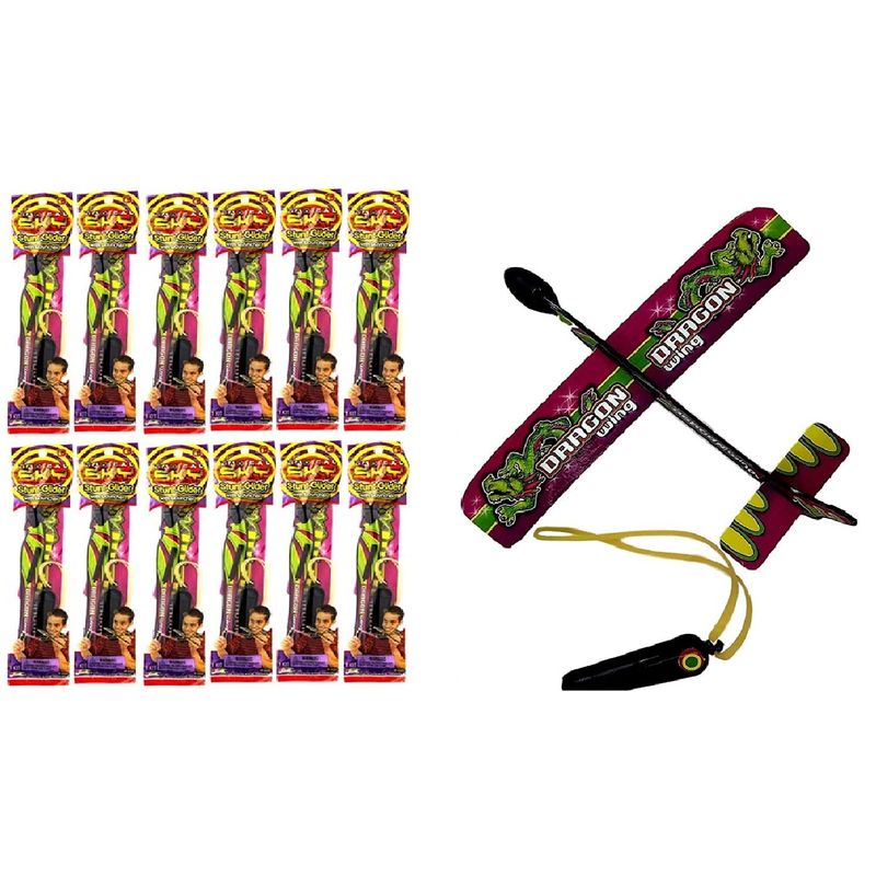 Glider Flying Slingshot Plane Toy (Pack of 12) Pinata filler Party ...