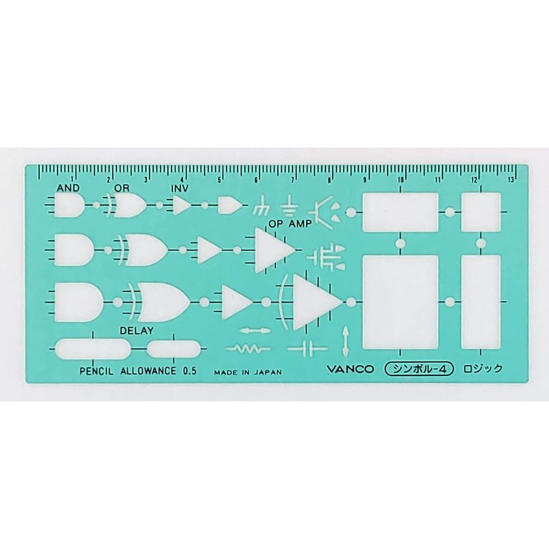 Banco Template Ruler Symbol 4 (Logic Circuit Symbol) - Online ...