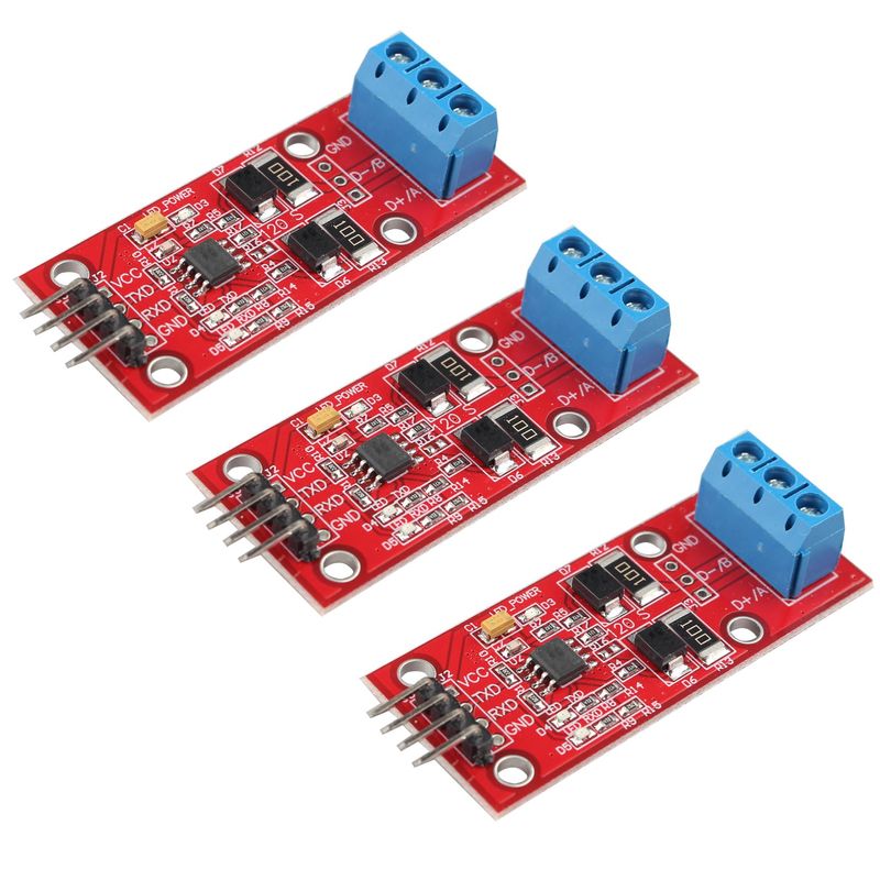 Jopto 3PCS TTL To RS485 Module MCU Development Converter Module Board Accessories Accessory ...
