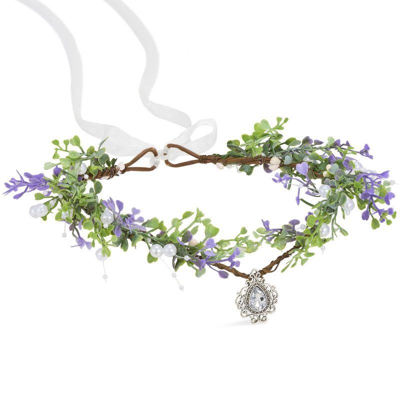 SWEETV Fairy Flower Leaf Crowns for Women Elven Princess Tiara Elf ...