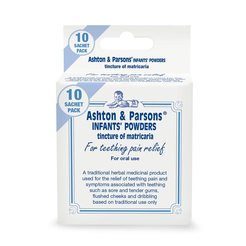 Ashton & Parsons Infant Teething Powder 10 Sachets10 Units - Online ...