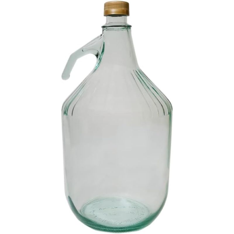 5L Glass Carboy, Fermentation Vessel for Homemade Wine, Beer, Liqueurs ...