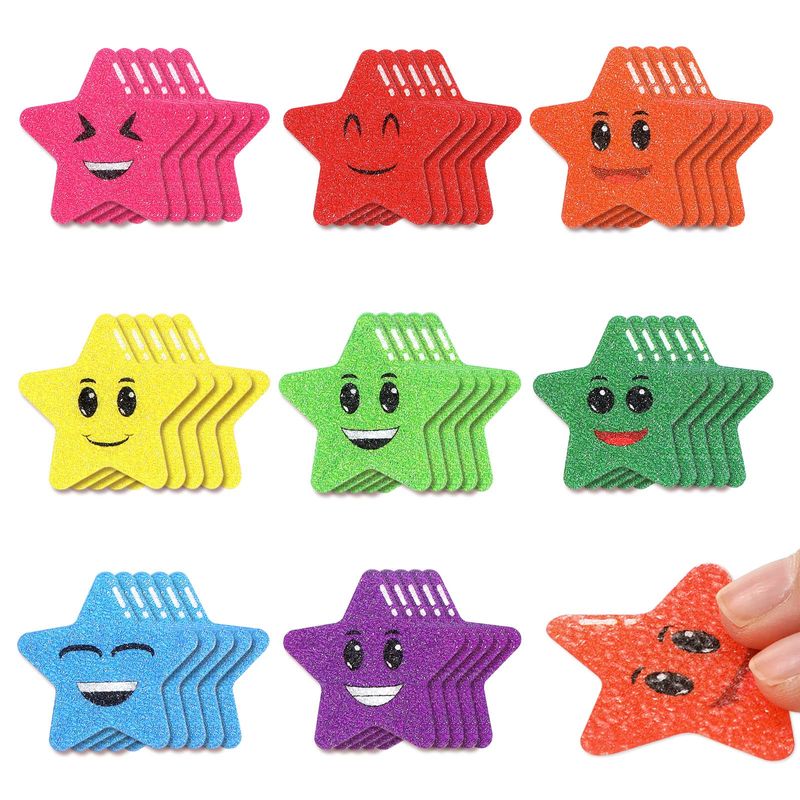 40 Pcs Happy Face Calm Stickers Anxiety Sensory Decals Small Sensory ...