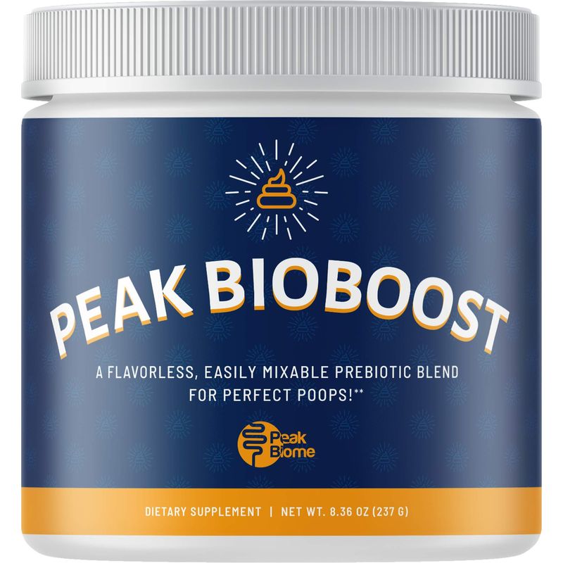 Peak Biome Peak BioBoost - Prebiotic Fiber Supplement - Flavorless ...