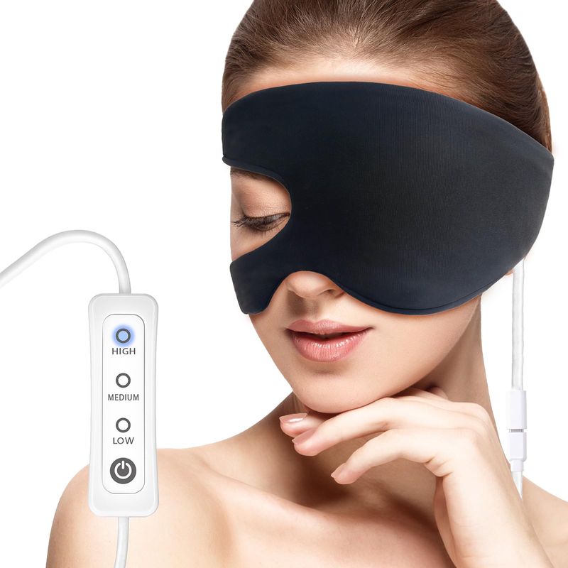 Comfheat Single Eye Warm Compress Eye Mask for Stye Eye Treatment, USB ...