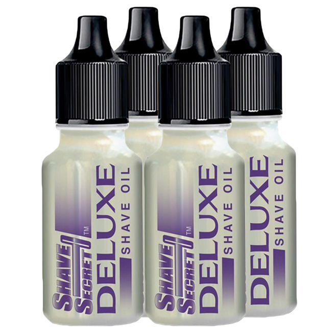 SHAVE SECRET DELUXE SHAVING OIL - 18.75ml (4 Pack) - EveryMarket