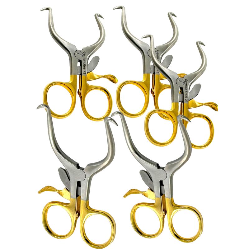 Peiatric Gelpi Retractor 3.5" Self-Retaining with Lock Ratcheting ...