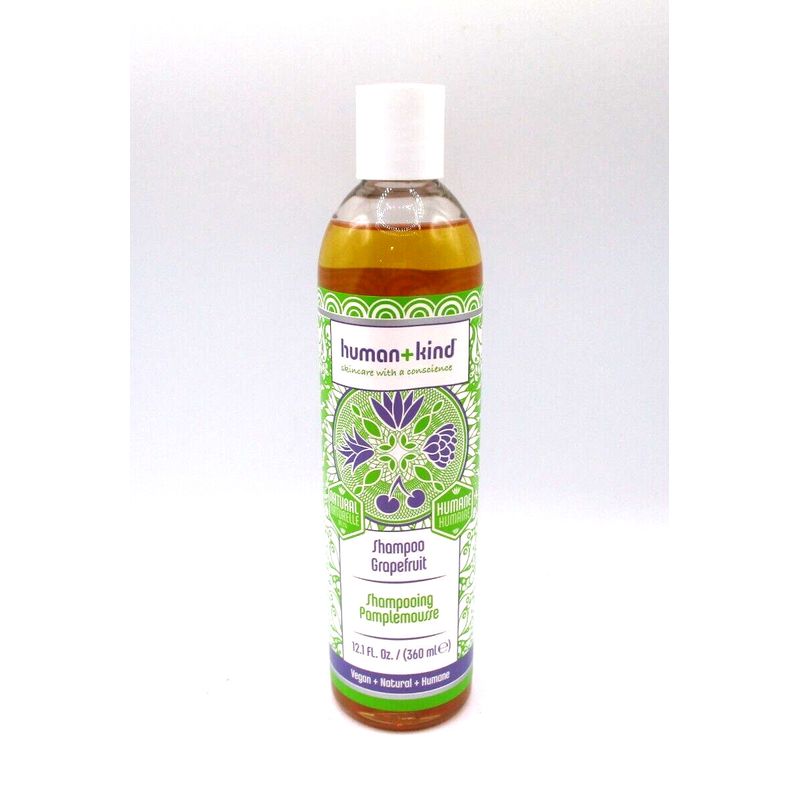 Human+Kind Skincare With A Conscience Shampoo Grapefruit ~ 12.1 oz ...