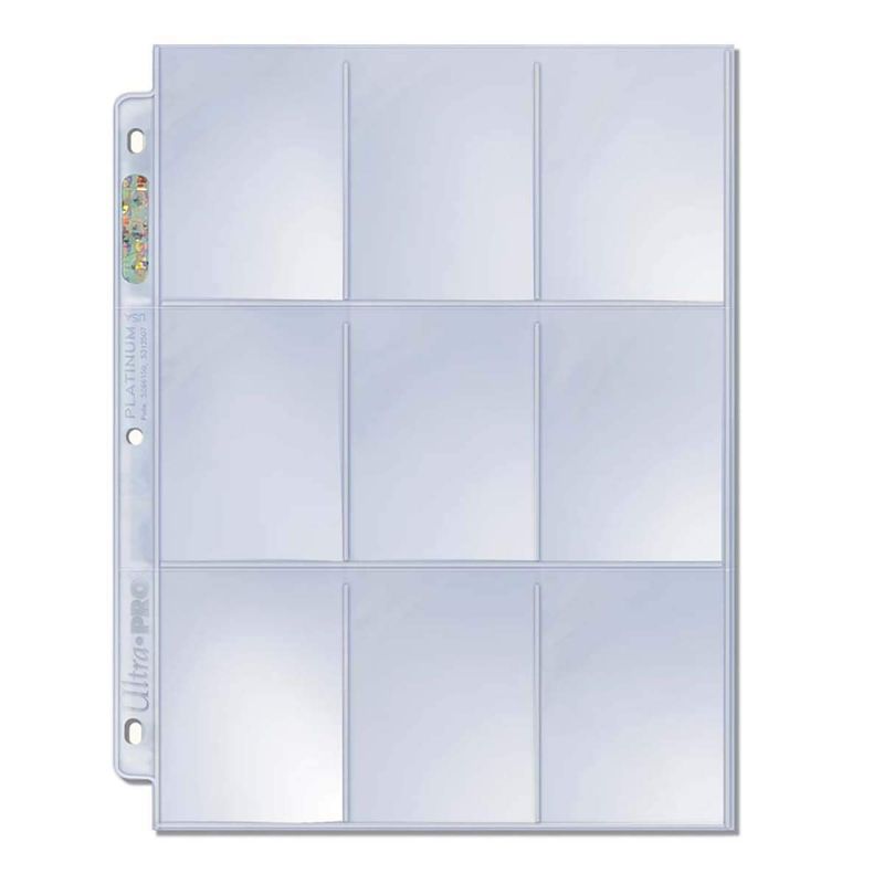 Ultra Pro Platinum Series 9-Pocket Pages for Trading Cards (50 ct ...