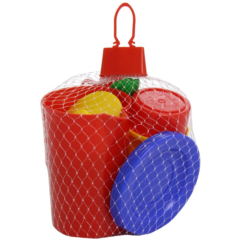 Dantoy 4380 4-People Coffee Set in Net, Multi Colour, 16 x 16 x 14 cm ...