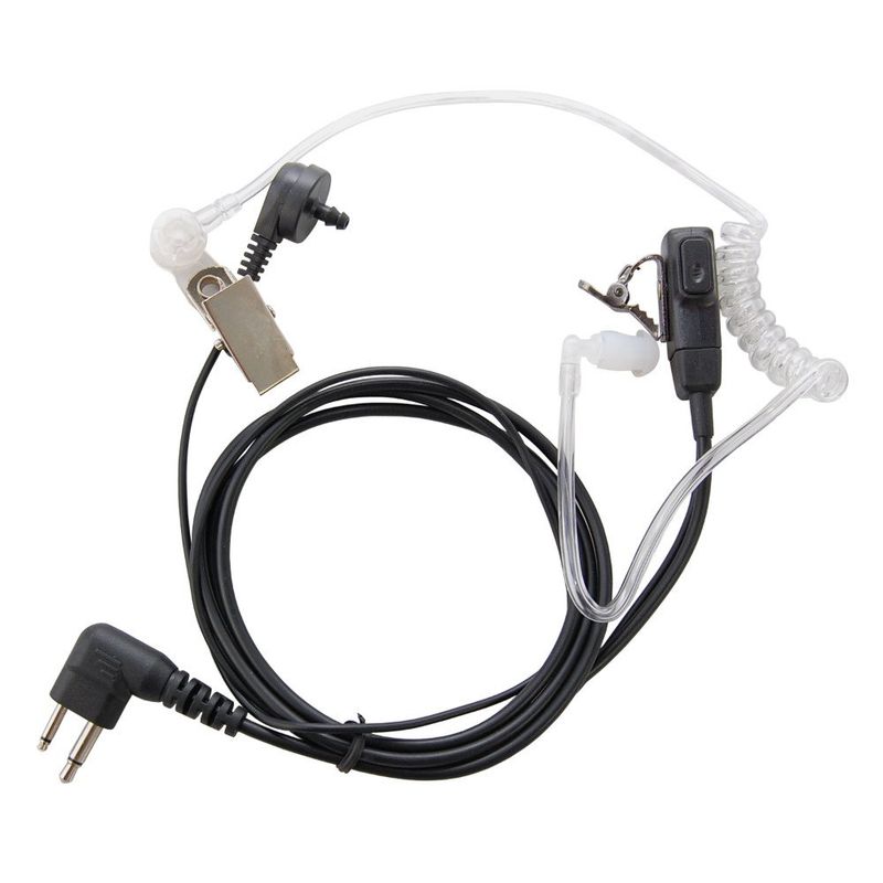 HQRP 2-Pin Headset with Earpiece & Microphone Compatible with Motorola ...