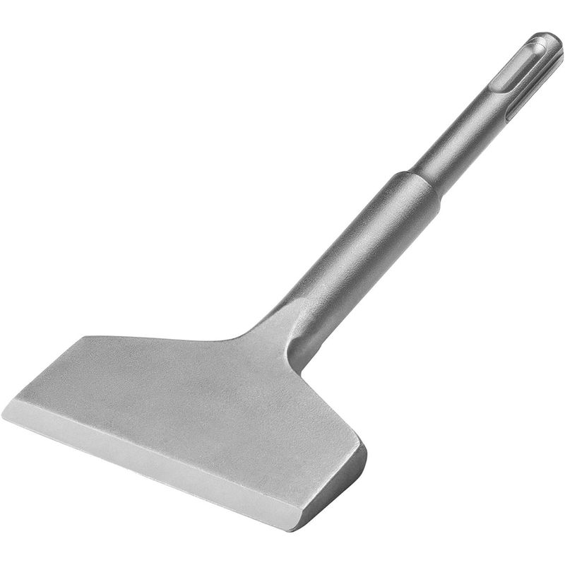 Firecore SDS Plus Chisel 165mm x 75mm Angled Bent Tile Chisel, wide ...