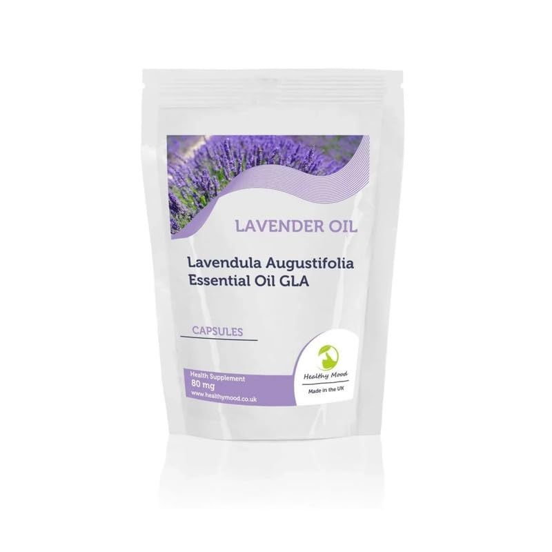 Lavender Oil Lavendula Augustifolia 80mg GLA 30 Capsules - EveryMarket