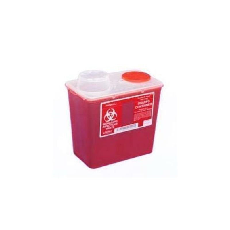 Kendall Healthcare 8881676236 Monoject Sharps Disposable Container Red ...