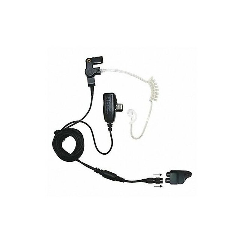 Tactical Ear Gadgets Cougar 2-Wire Surveillance Earpiece EP4028QR with ...