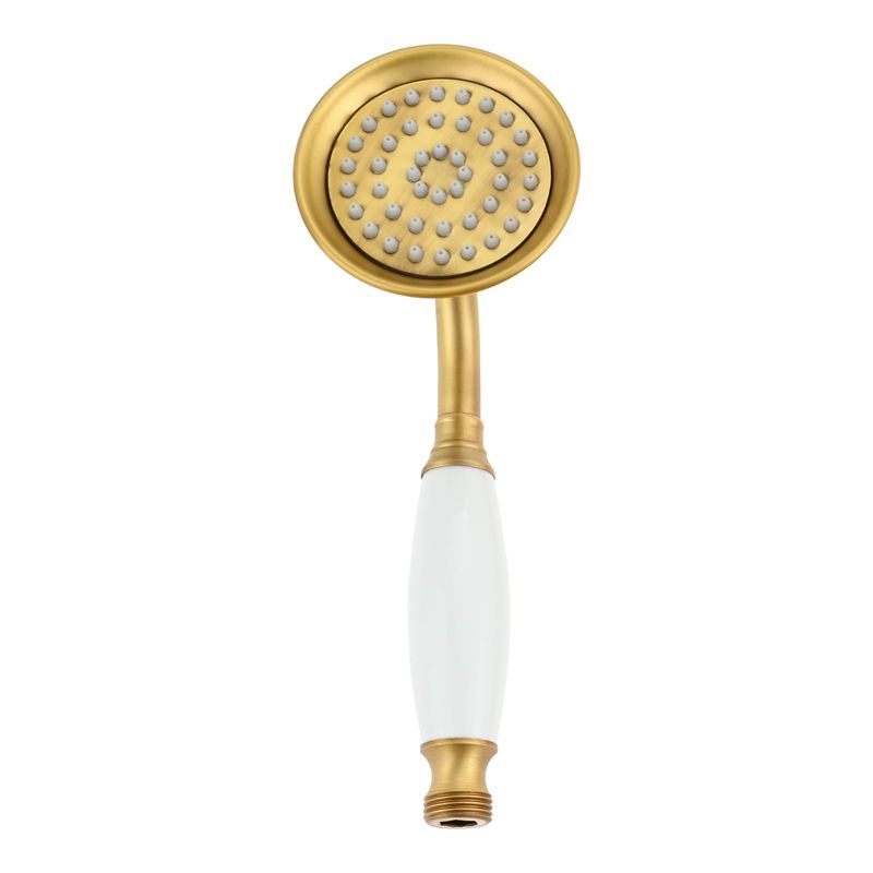DRELD Retro Shower Head - Antique Stainless Steel Telephone-Style Hand ...