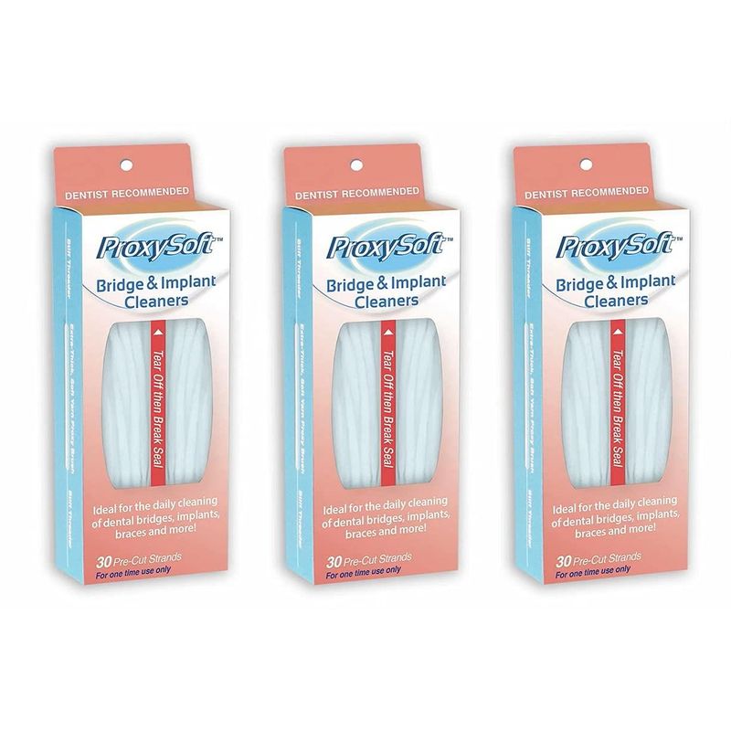 Proxysoft Bridge & Implant Cleaner 30pcs x 3 - Online Marketplace ...