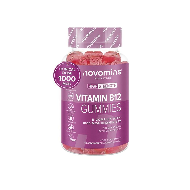 Vitamin B12 Gummies - Vegan - High Strength - 1 Month Supply - Vitamin ...