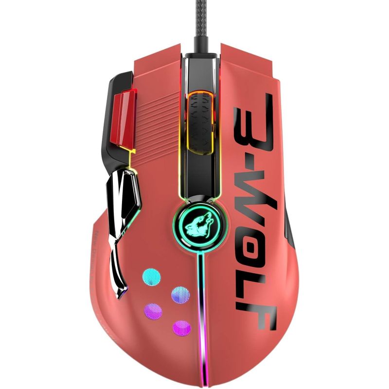 EWEADN M2 Wired Gaming Mouse Up to 12000 DPI, Pixart 3325 Gaming Chip ...