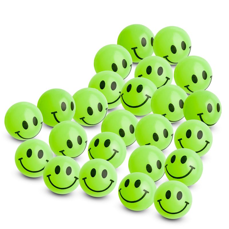 Bulk Bouncy Balls Glow in The Dark - 24 Pcs (1inch / 27mm) Diameter ...