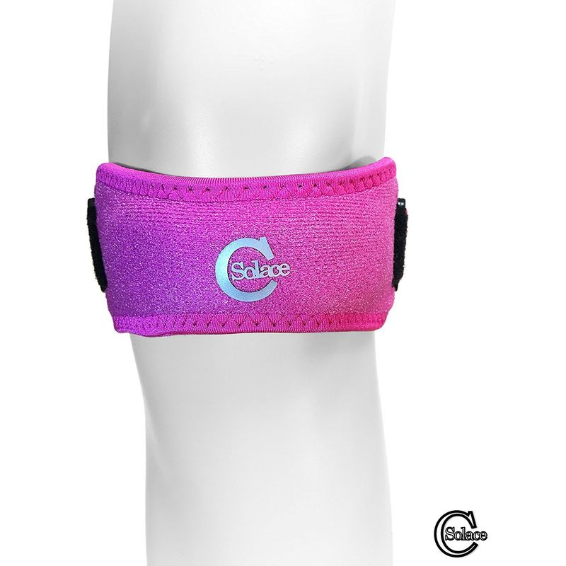 Solace Care Advance Compression Patella Knee Strap Brace - Adjustable ...